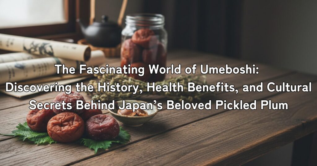 The Fascinating World of Umeboshi: Discovering the History, Health Benefits, and Cultural ...